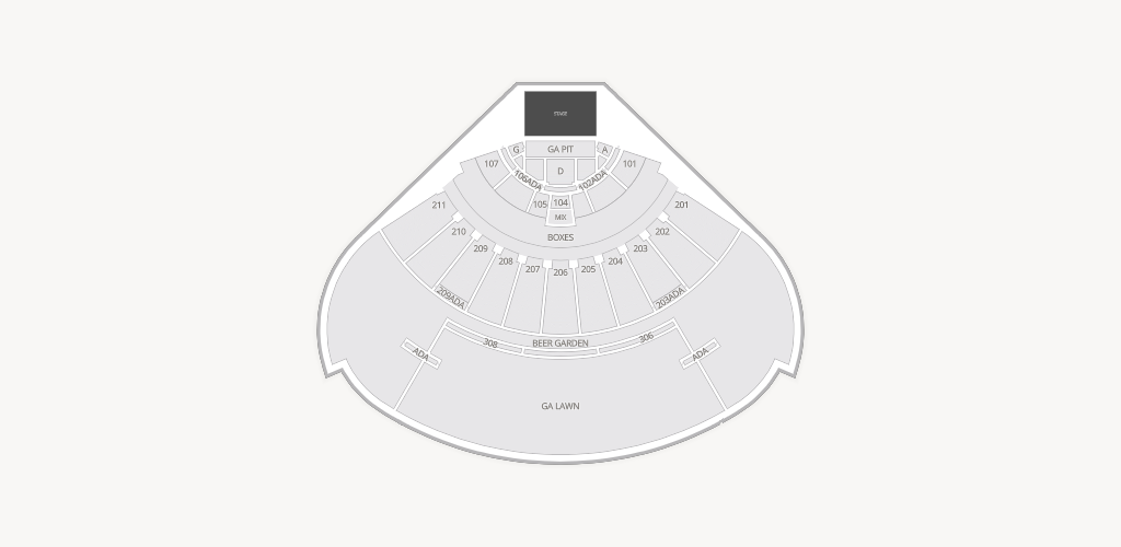 Mystic Lake Amphitheater Seating Chart & Seat Views | SeatGeek