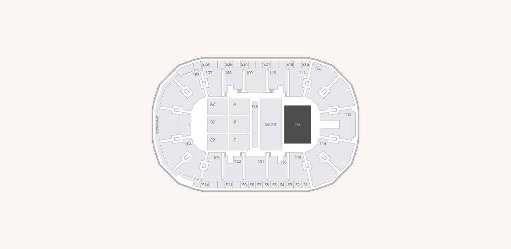 Prospera Place Seating Chart & Seat Views | SeatGeek.ca