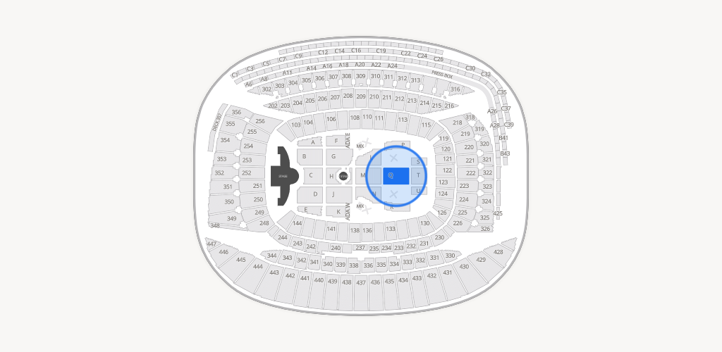 Soldier Field - Section Floor Q Seat View | SeatGeek.ca