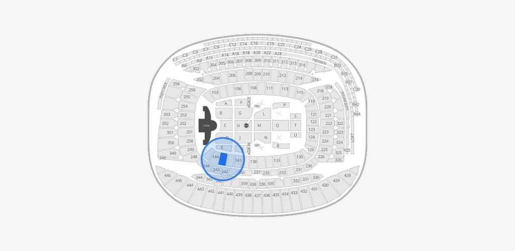 Soldier Field - Section 143 Seat View | SeatGeek